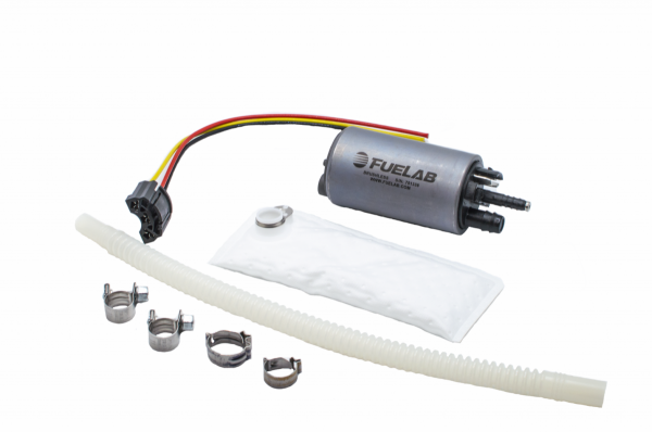 350lph In-Tank Brushless Fuel Pump with 9mm Barb and 6mm Barb Siphon F ...